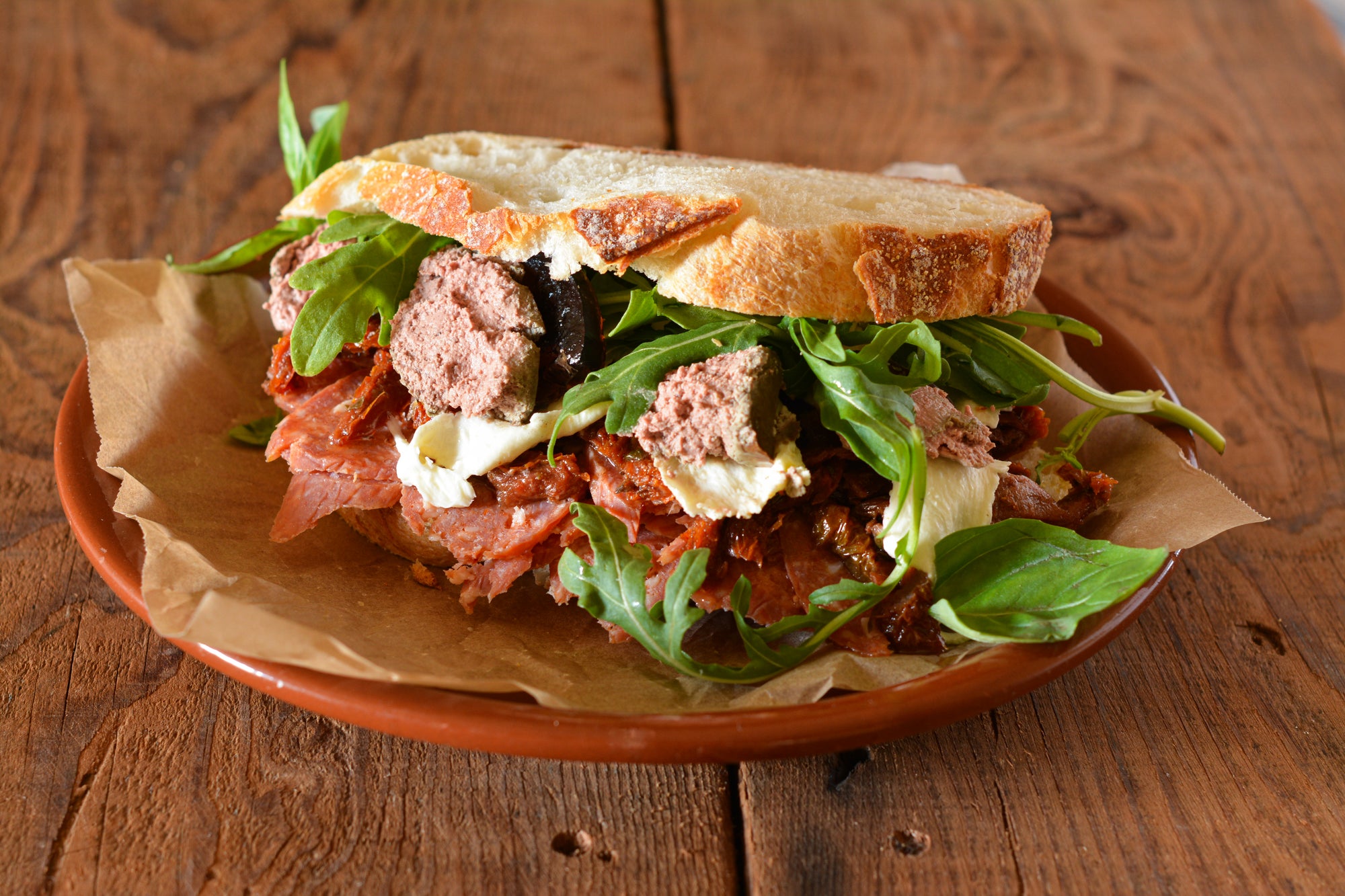 Italian Sourdough Sandwich with Pheasant Farm Pâté | Maggie Beer