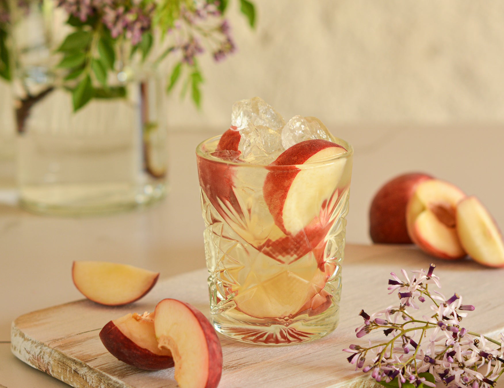 Peach, Verjuice & Gin Cocktail | Maggie Beer
