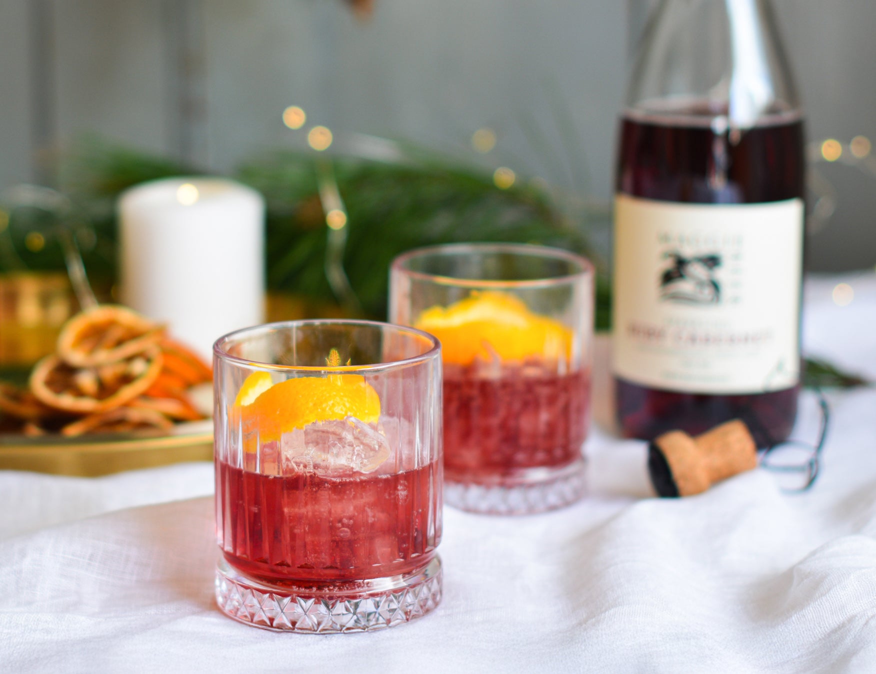 Sparkling Ruby Cabernet & Good Mother Gin Negroni Recipe | Maggie Beer