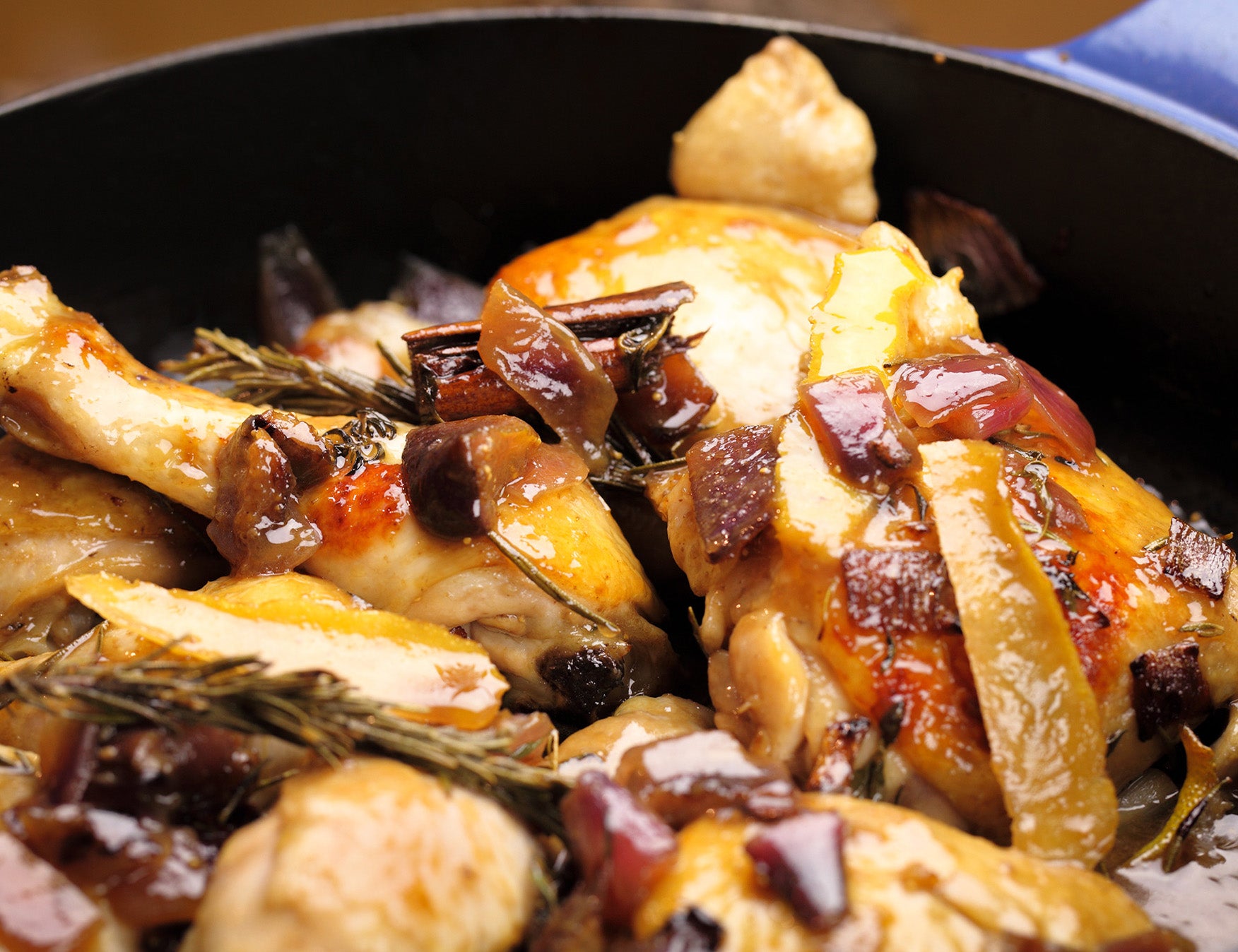 Chicken Braised with Figs, Honey and Vinegar Recipe | Maggie Beer