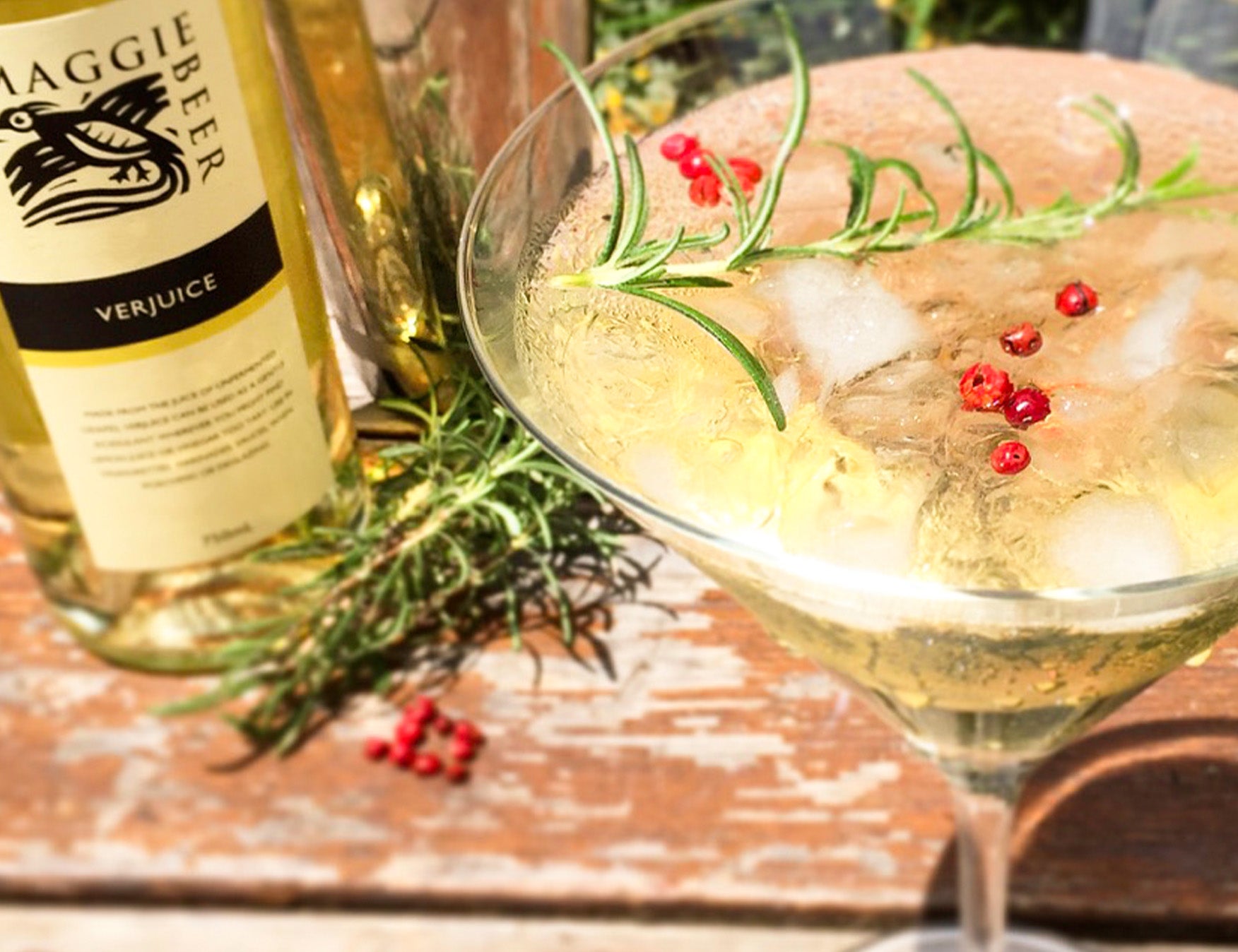 Maggie's Verjuice Martini Recipe | Maggie Beer