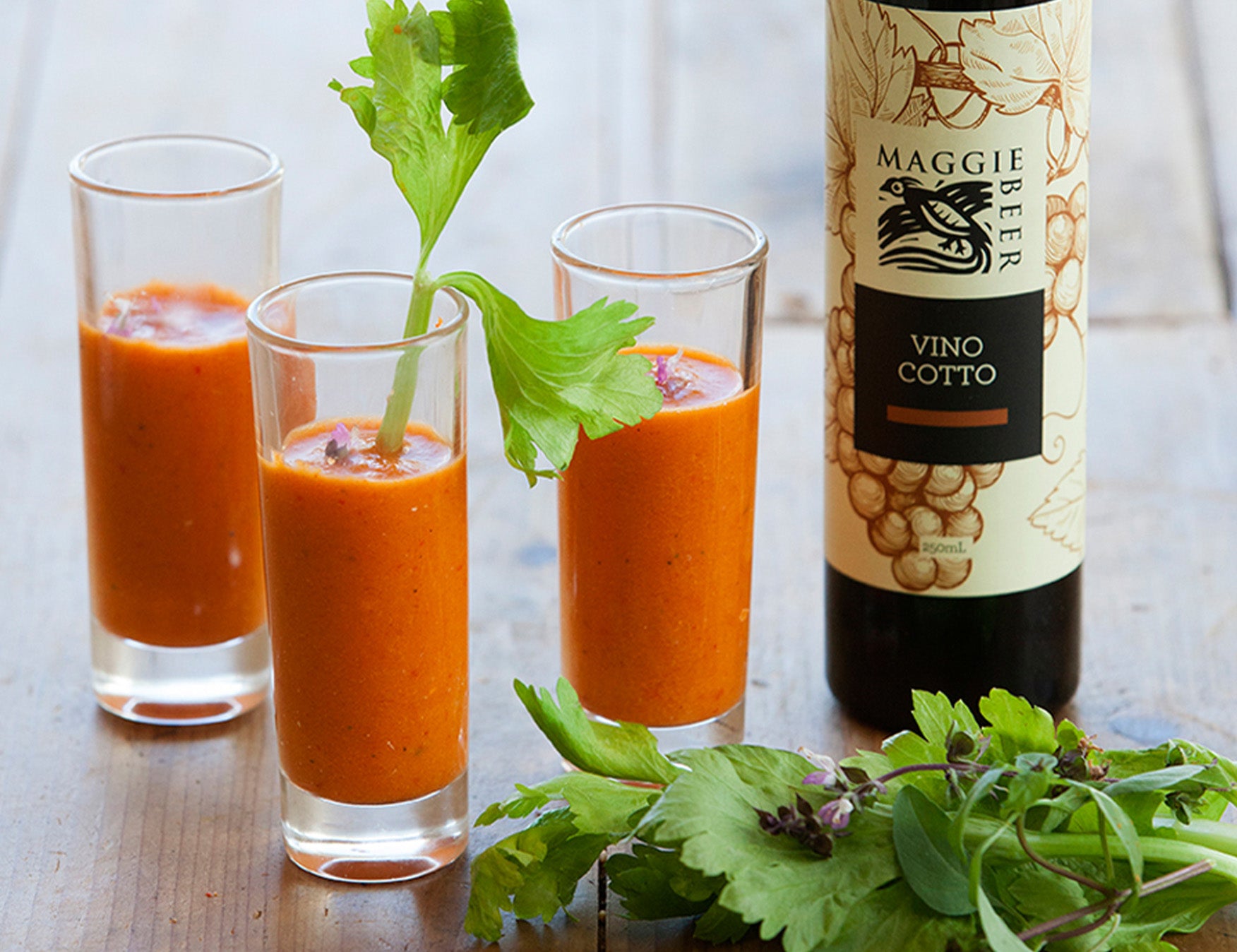 Roast Pepper Shooters Recipe | Maggie Beer